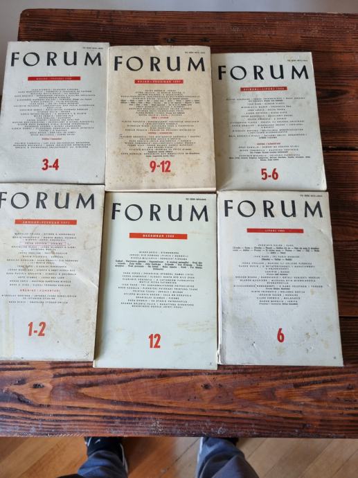 Forum časopis - 1971/1981/1985/1980