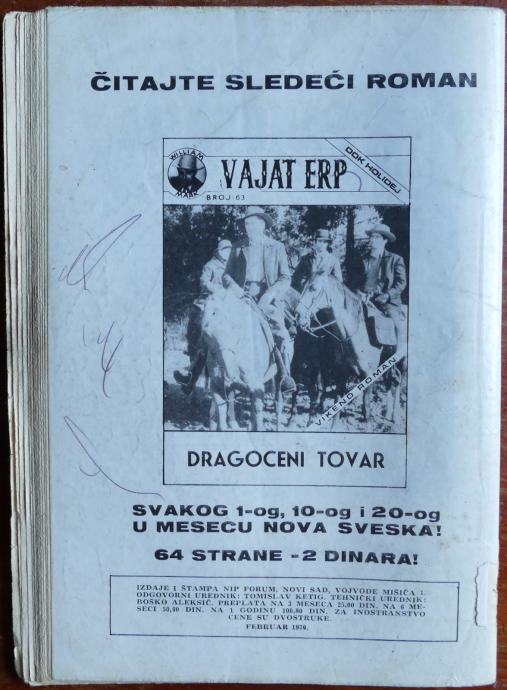 Vajat Erp 62: Tragom ubica