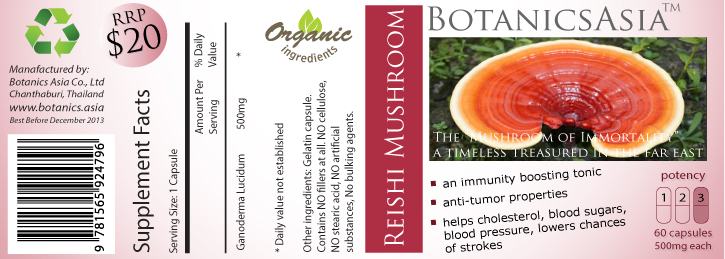 100% Čista Organska REISHI GLJIVA za Imuno Zdravlje i Dugovječnost