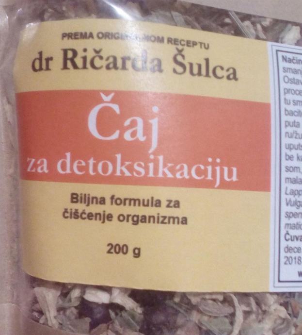 Čaj za detoksikaciju, Detox, 200g