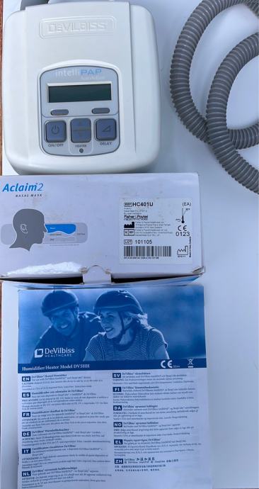 DeVilbiss intelliPAP Auto CPAP uređaj za apneju i hrkanje
