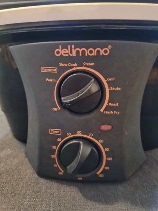 Delimano Gourmet Cooker 8 u 1 - novo