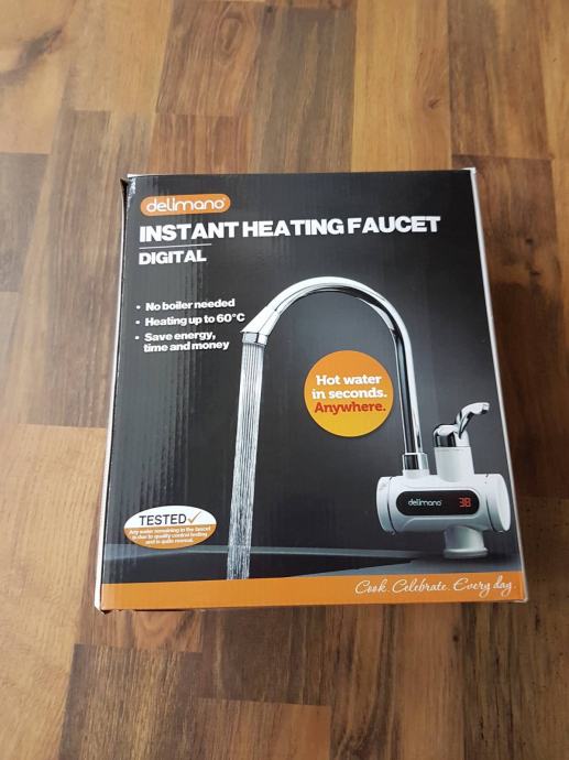 Delimano instant grijač za vodu slavina