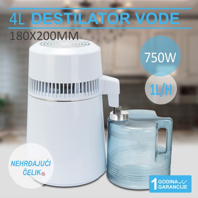 DESTILATOR VODE - ČISTA VODA - BESPLATNA DOSTAVA!!