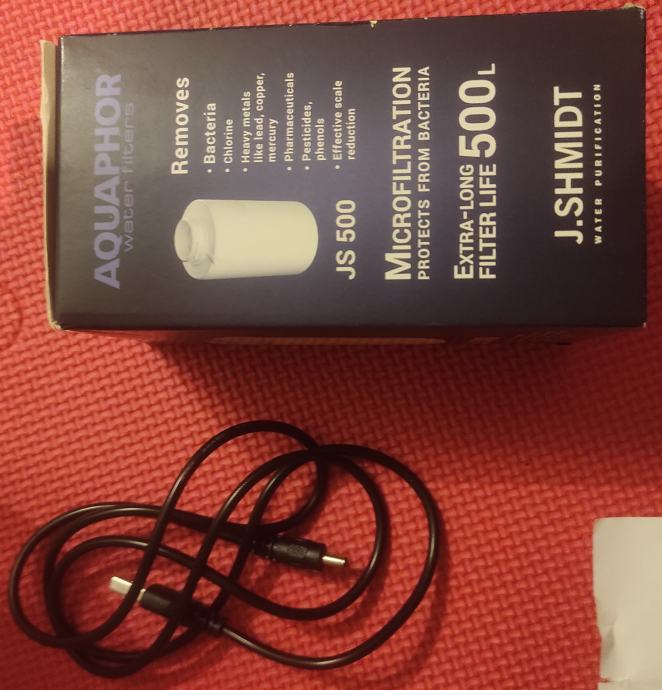 Vrč za filtriranje vode - Aquaphor J.Schmidt 500