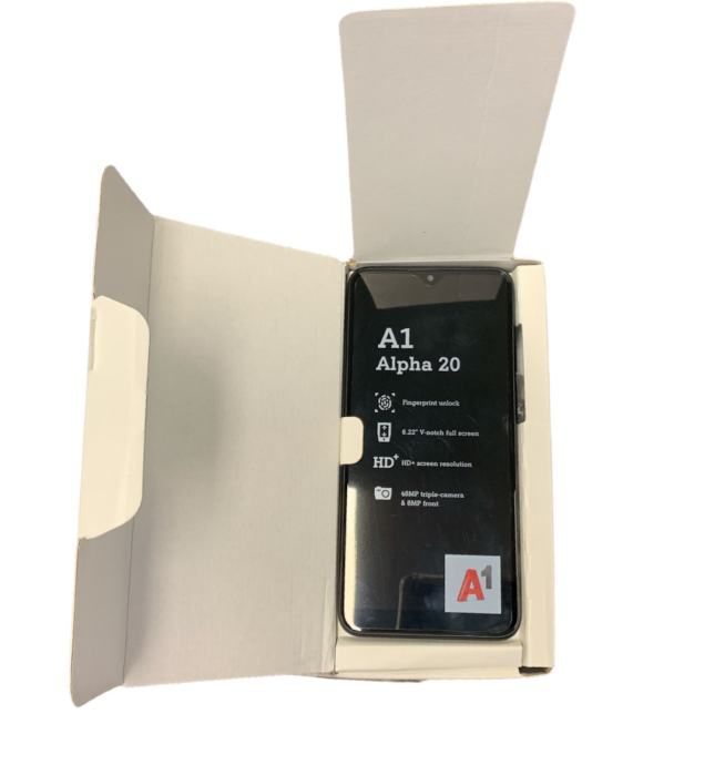 A1 ALPHA 20 4GB/128GB - NOVO! / R1, RATE!