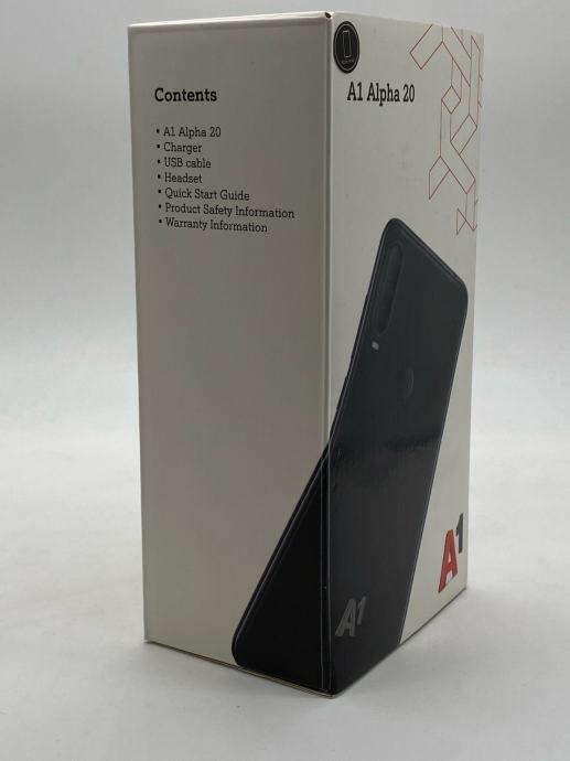 A1 ALPHA 20 4GB/128GB NOVO RATE ZAMJENA (Dark Chrome)