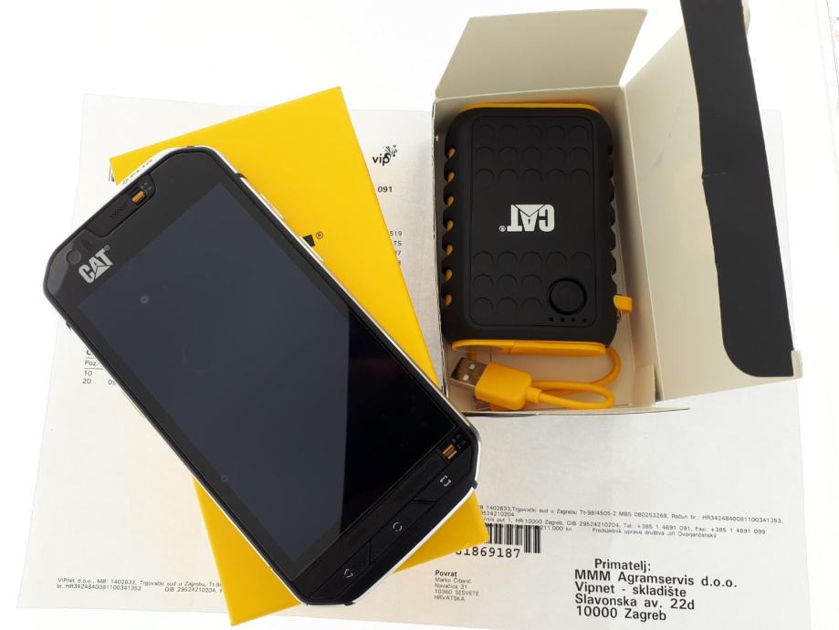 CAT S60 + 10000mah POWERBANK, NOVO, R1, RATE, POVOLJNO!