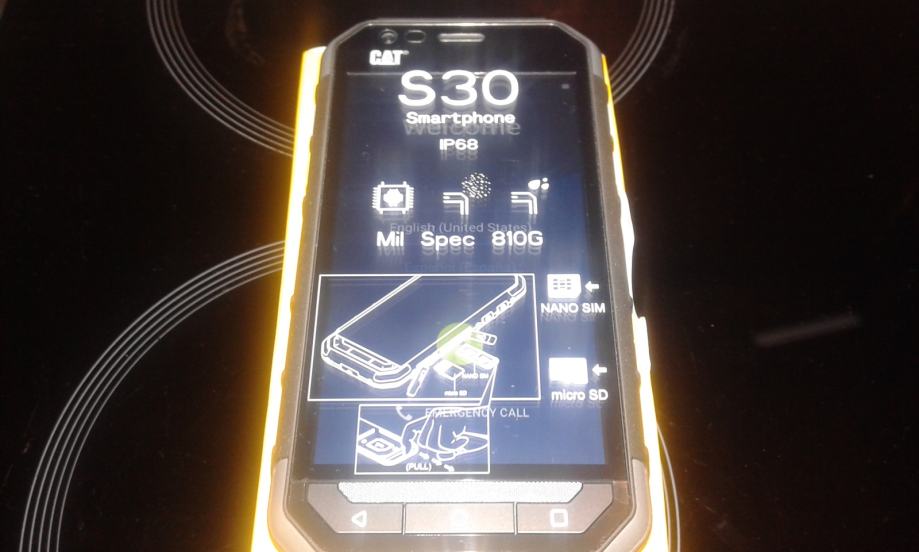 Caterpillar CAT S30 Dual SIM, 4G/LTE, nov, otključan na sve mreže