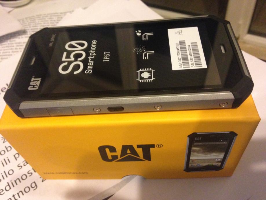 CATERPILLAR CAT S50 S-50 S 50 NOVO ZAPAKIRANO!