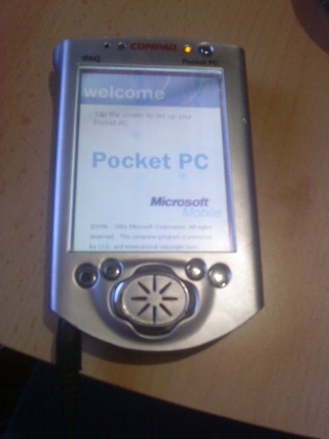 COMPAQ iPAQ H3700 Series POCKET PC MODEL 3760