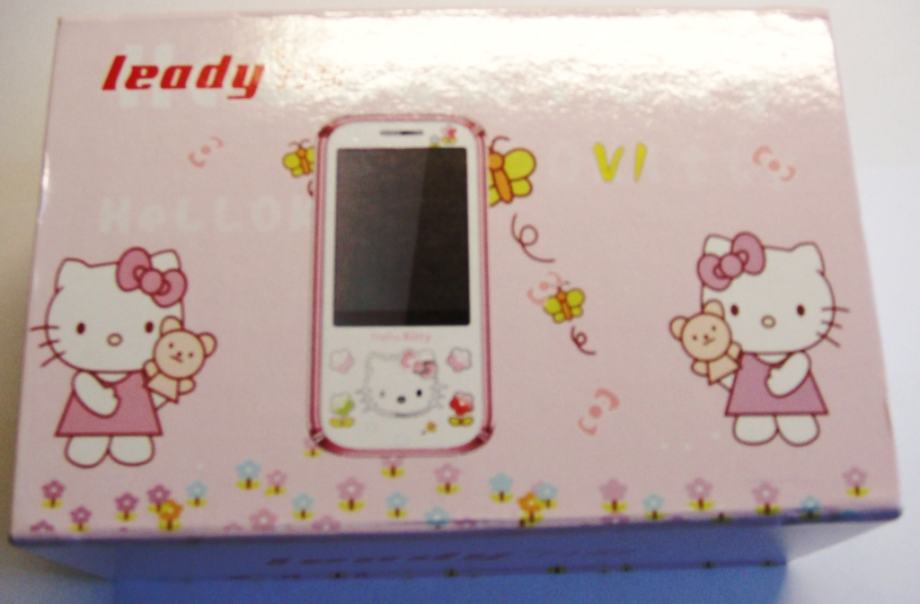 Hello Kitty klizni mobilni telefon + poklon 4GB SD kartica