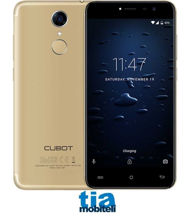 Cubot Note Plus zlatni