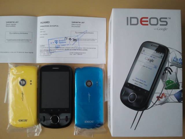 Huawei IDEOS U8150-D Android smartphone