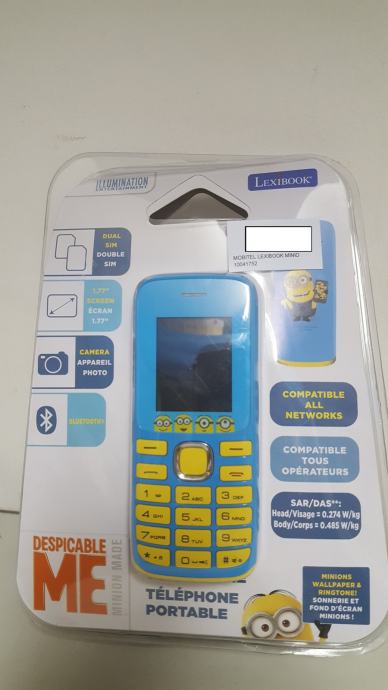 LEXIBOOK MINIONS MOBITEL GSM20DES