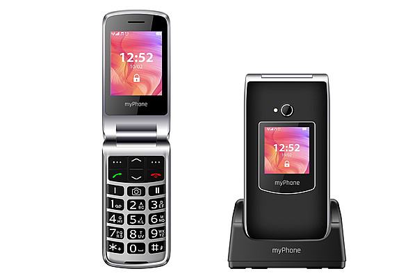 Mobitel na tipke - MYPHONE GSM RUMBA 2 - na preklapanje, za starije