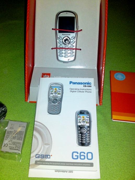 Panasonic G60 ZAPAKIRANO, staro 11 god. SAMO ZA NOSTALGIČARE, PRODAJEM