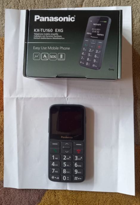 Panasonic mobitel KX-TU160 za starije osobe