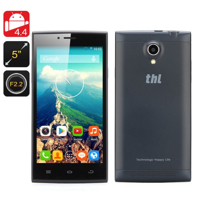 Smartphone mobitel THL T6 PRO 5 HD IPS, Octa-core 1,4Ghz, 1/8GB Crni