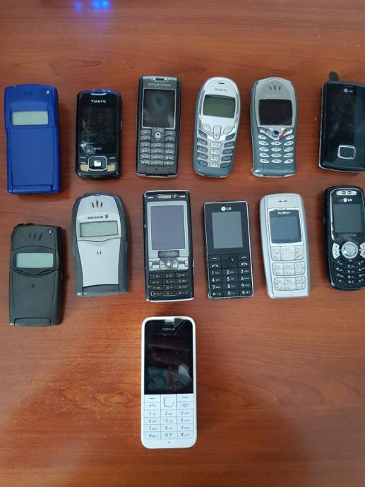 Stari mobiteli ,razne marke