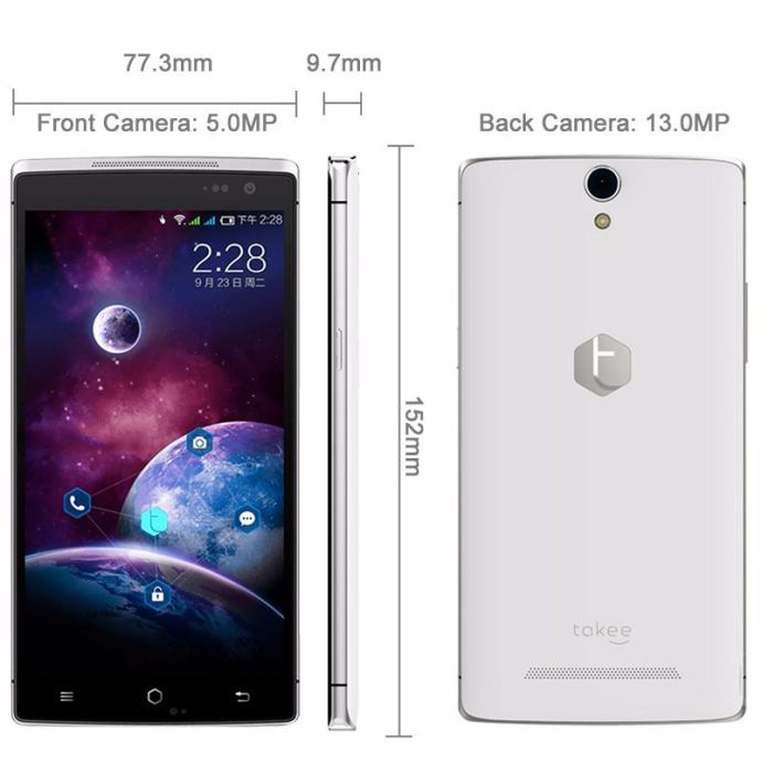 TAKEE 1 3DHologram smartphone,HDlcd5.51920x1080,8core2.0GHz,2Gb/32Gb