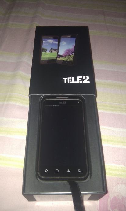 Tele2fon v1 black+Tele2 Start paket! moguća zamjena za SonyXperia Miro