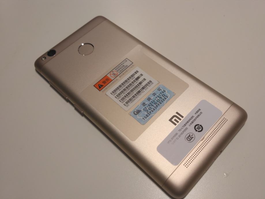 Xiaomi Redmi 3S pro/prime LTE 3GB+32GB, Snapdragon430, 4100mAh