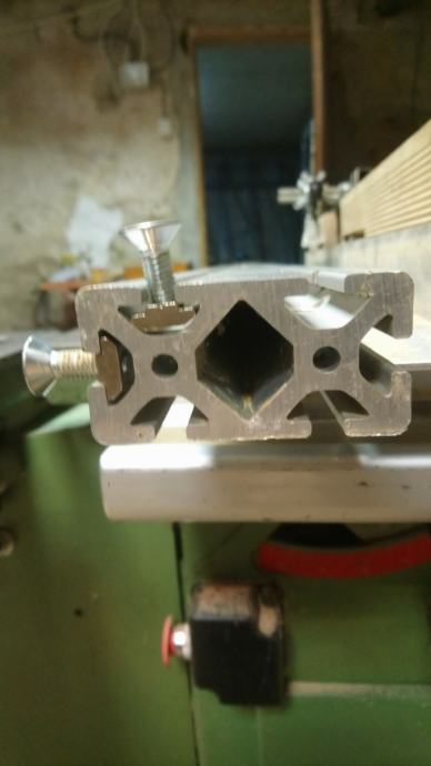 aluminijski cnc profili 40x80 mm
