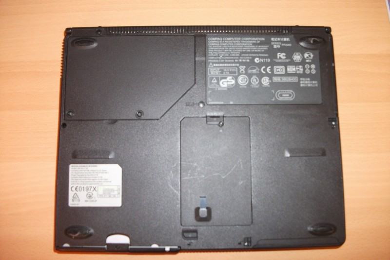 Compaq armada e500, stari laptop