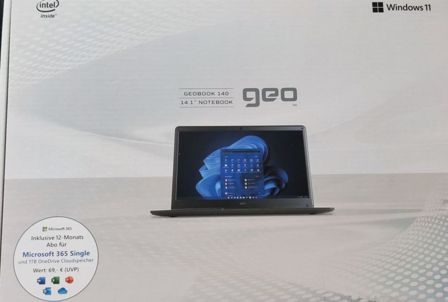 Geo Geobook 140 Windows 11 NOVO garancija