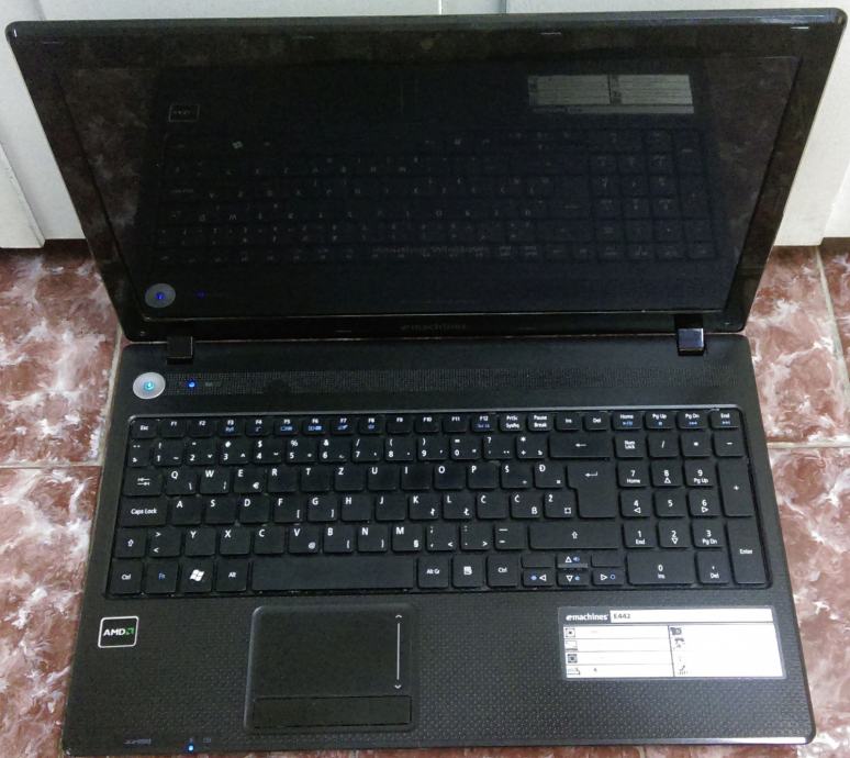 LAPTOP eMACHINES E442, AMD V140 2.3GHZ/4GB/320GB/RADEON HD4250
