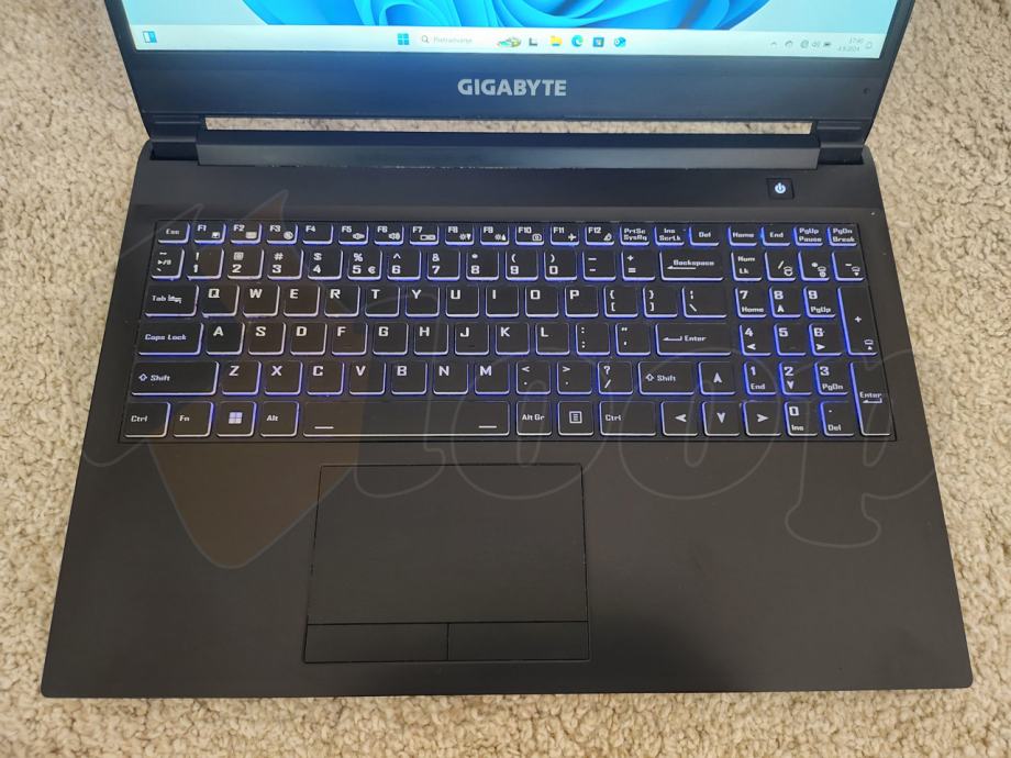 Laptop GIGABYTE G5 KD i5-11400H/16GB/512GB/RTX3060/15.6FHD