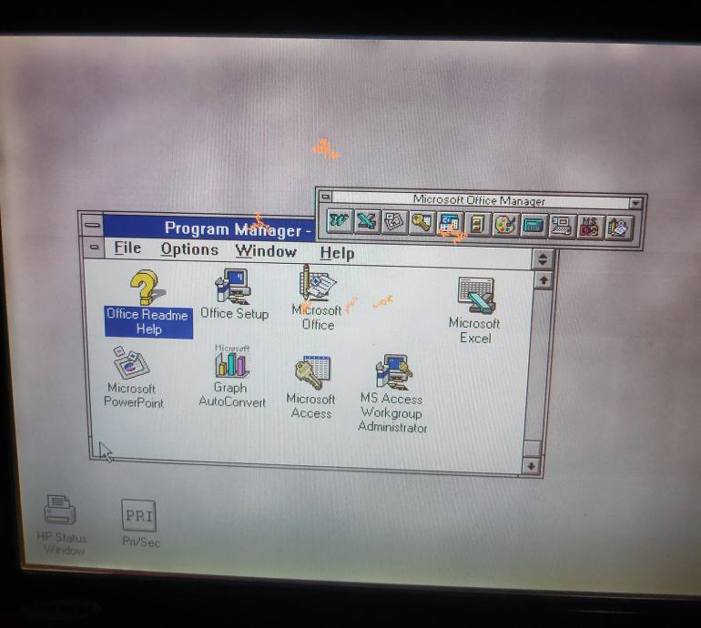 RETRO laptop Samsung Notemaster 486S/25N ( 486 ) notebook