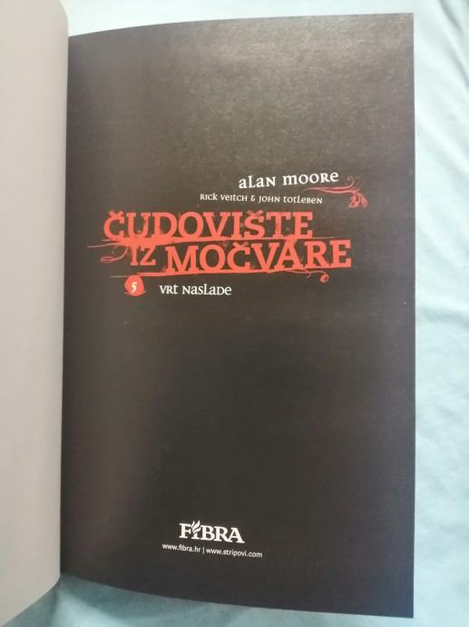 Alan Moore – Čudovište iz močvare 5. Vrt naslade (A42)