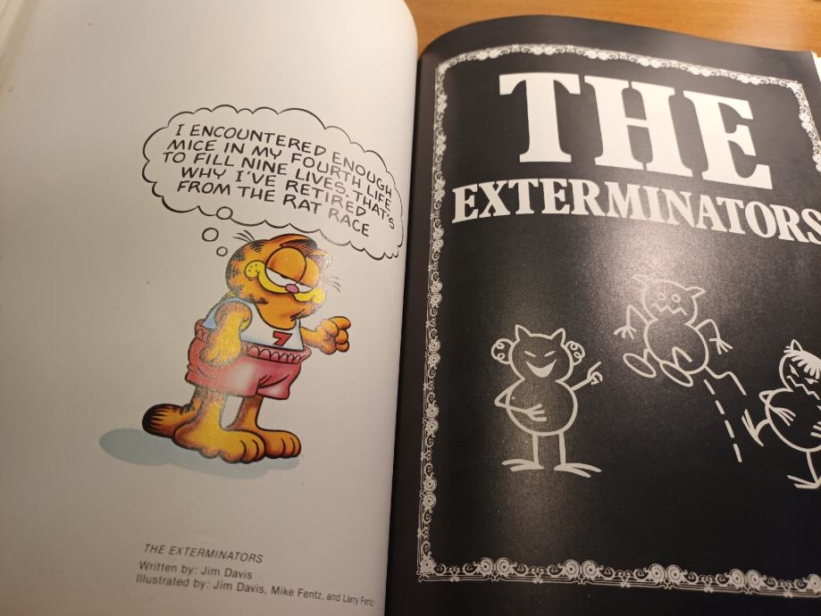 GARFIELD ,His 9 lives