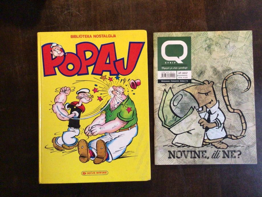 Popaj, nostalgija, Q strip