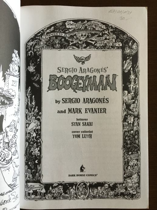 SERIGO ARGONES: BOOGEYMAN