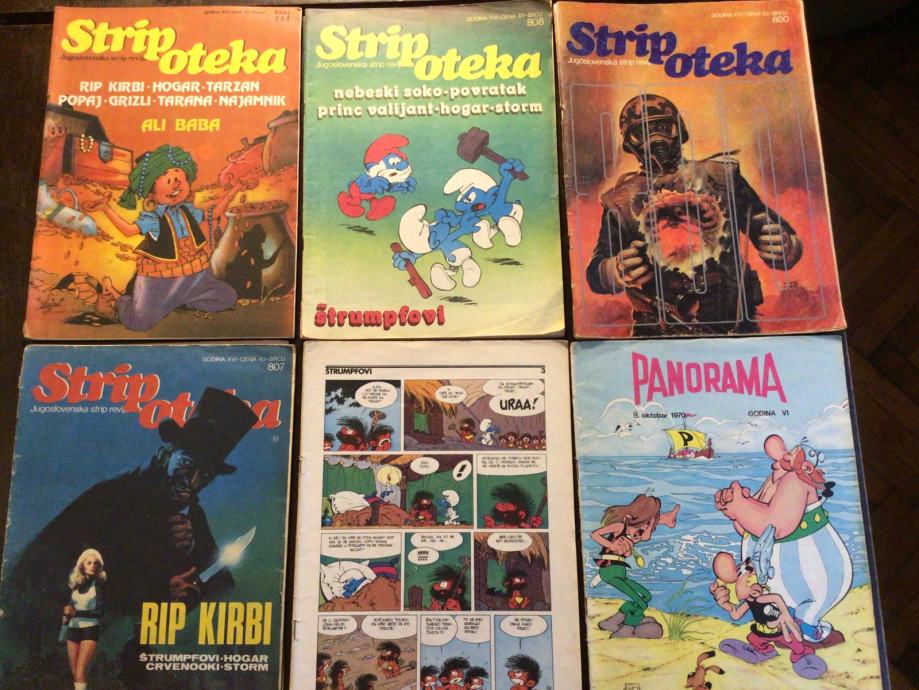 Stripoteke 258-807, Conan, modesti blejz, Tarzan, Konan