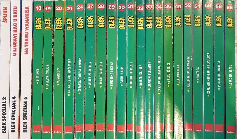 veliki blek ludens 22 komada