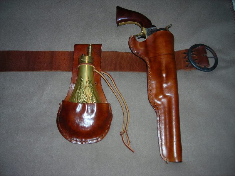 Kruška/flask CVA 1404 za COLT WALKER-DRAGOON 40-60 grain