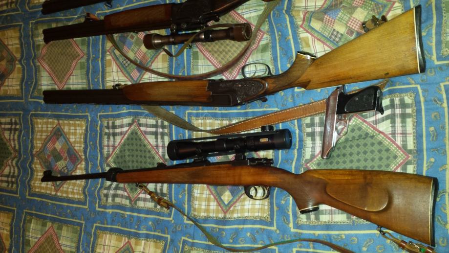 lovacke puske,kombinirkaČZ,karabinCZ optika ,pištoljBernardelli-HITNO