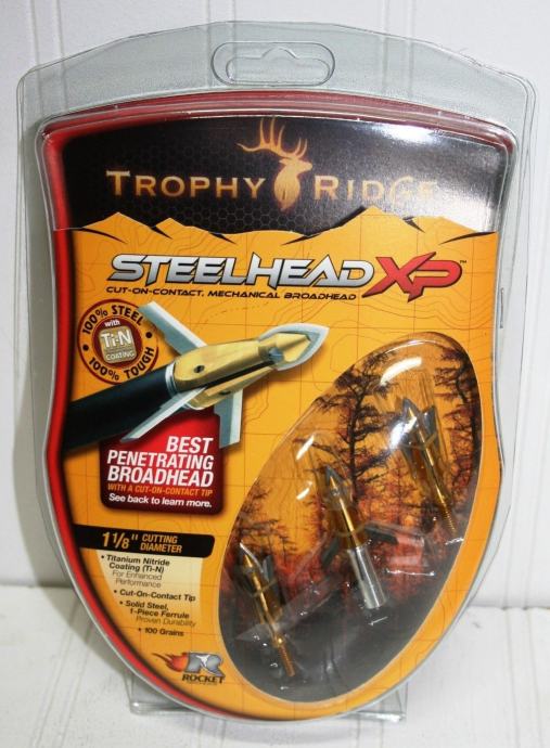 Lovački vrhovi TROPHY RIDGE-STEELHEAD XP, 100 grain - USA