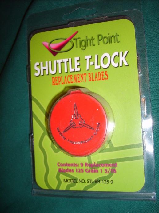 Lovački vrhovi TROPHY TAKER-SHUTTLE T-lock-125 grain-USA