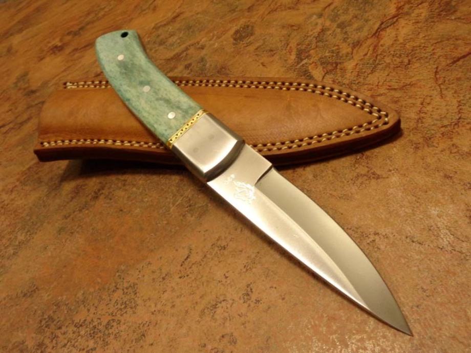 Nož KMA HUNTER-SELF DEFENSE 420 SS-ručni rad-USA