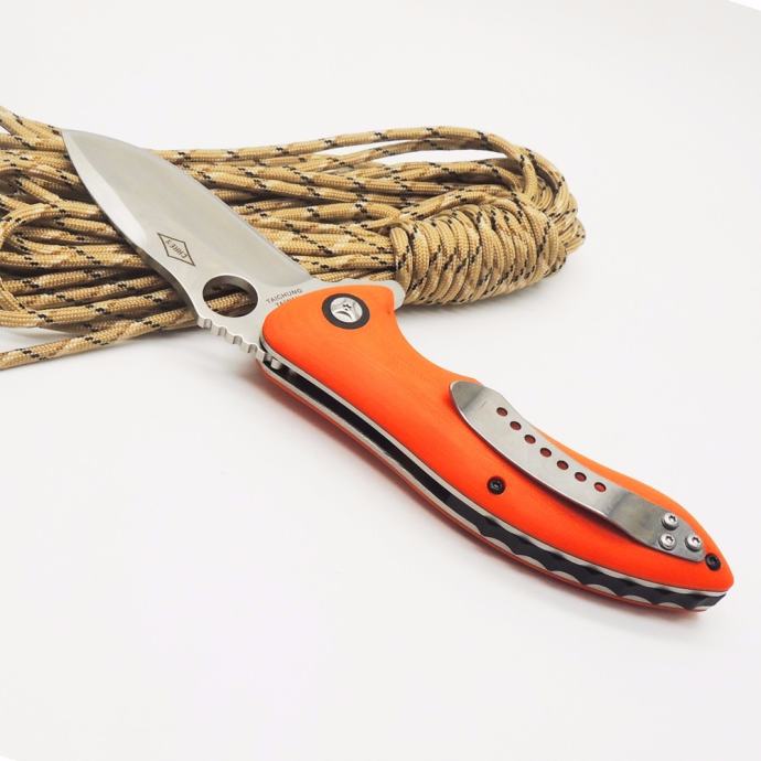 Nož sportski/lovački/kolekcionarski SPYDERCO RUBICON C187 ORANGE