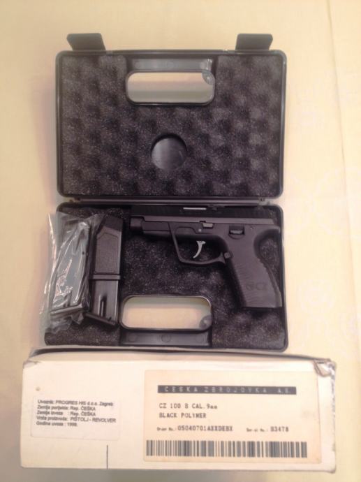 PIŠTOLJ CZ 100 B 9mm-----NOVI