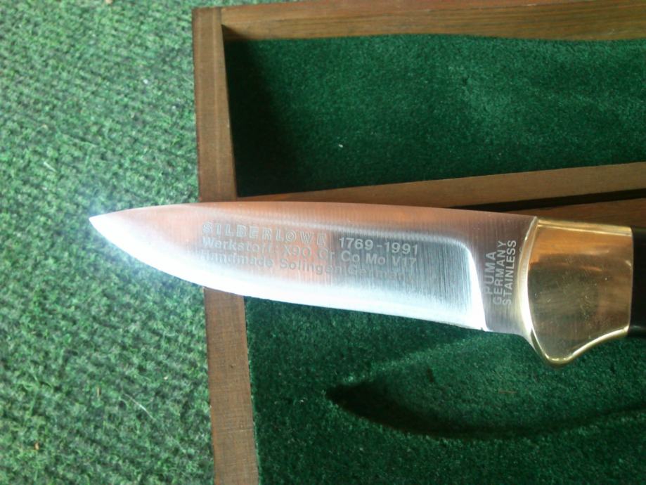 PUMA SILBERLOWE, UNIKATNI NOŽ PUMA; LIMITIRANA SERIJA