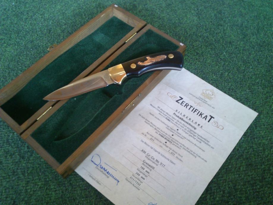 PUMA SILBERLOWE, UNIKATNI NOŽ PUMA; LIMITIRANA SERIJA