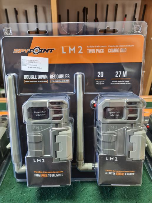 SPYPOINT LM2 KAMERE TWIN PACK NOVO GARANCIJA