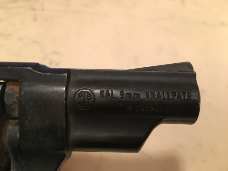 Start revolver Rohm RG 89, 9mm KNALLPATR, W. Germany